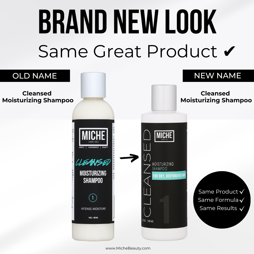 CLEANSED Moisturizing Shampoo – Miche Beauty