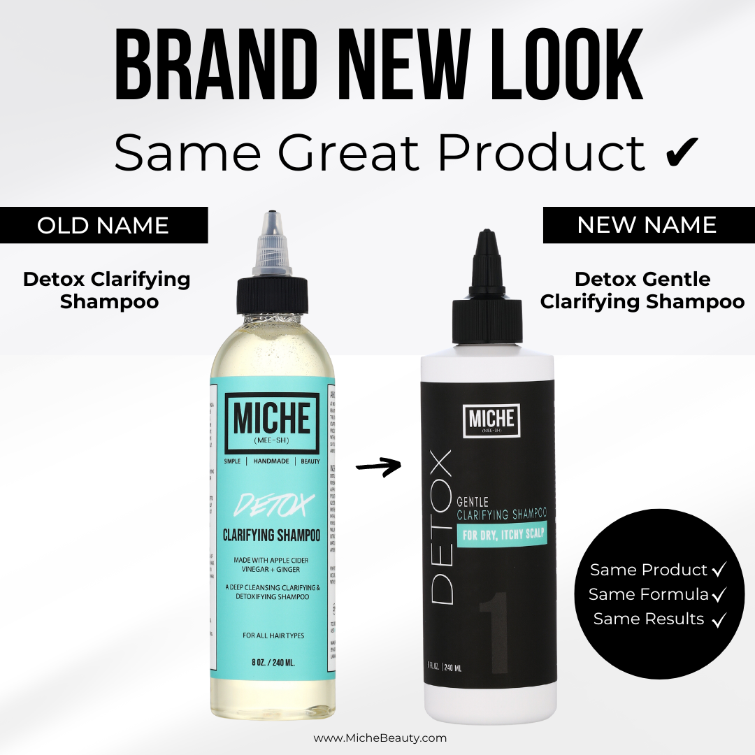 DETOX Gentle Clarifying Shampoo – Miche Beauty