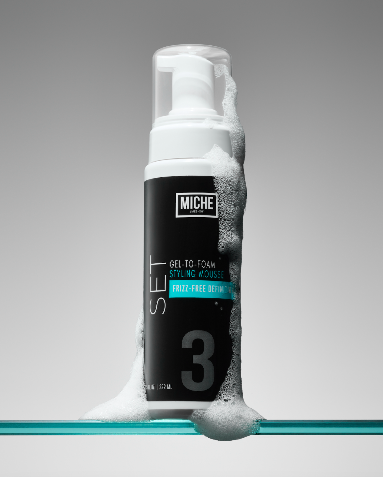 SET Gel-To-Foam Styling Mousse – Miche Beauty